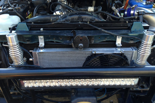 Drag Car Radiator – Compact - Synergy Raceparts